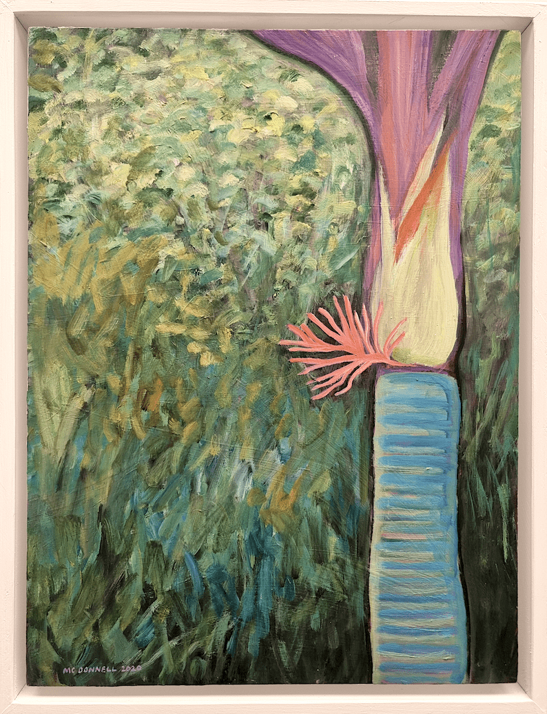 Nikau in bloom - New Zealand Artist